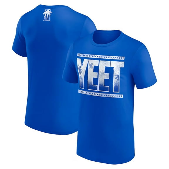 Jey Uso Yeet Yeet Yeet Cotton Tee Women Men Short Sleeve Round Neck ...