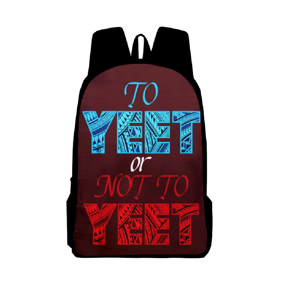 Jey Uso Yeet To Yeet or Not To Yeet Laptop Backpack 2024 Fashion Bags ...