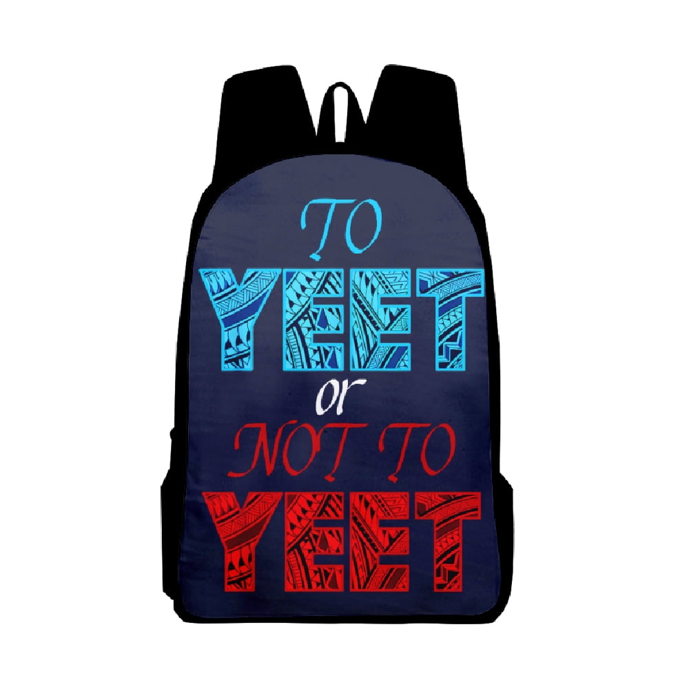 Jey Uso Yeet To Yeet or Not To Yeet Laptop Backpack 2024 Fashion Bags ...