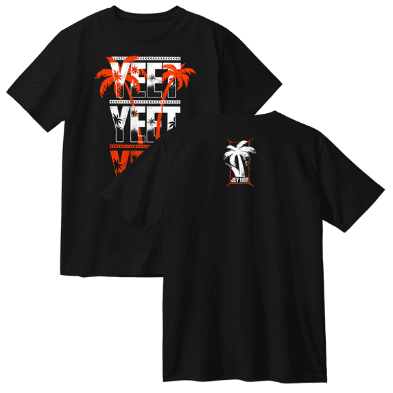 Jey Uso Yeet Yeet Yeet Cotton Tee Women Men Short Sleeve Round Neck ...