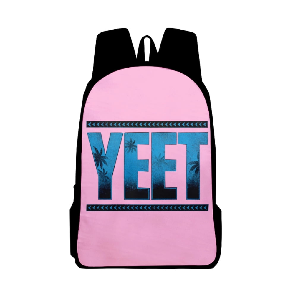 Jey Uso Yeet Zipper Backpacks Fashion Laptop Daypack Casual Rucksack ...
