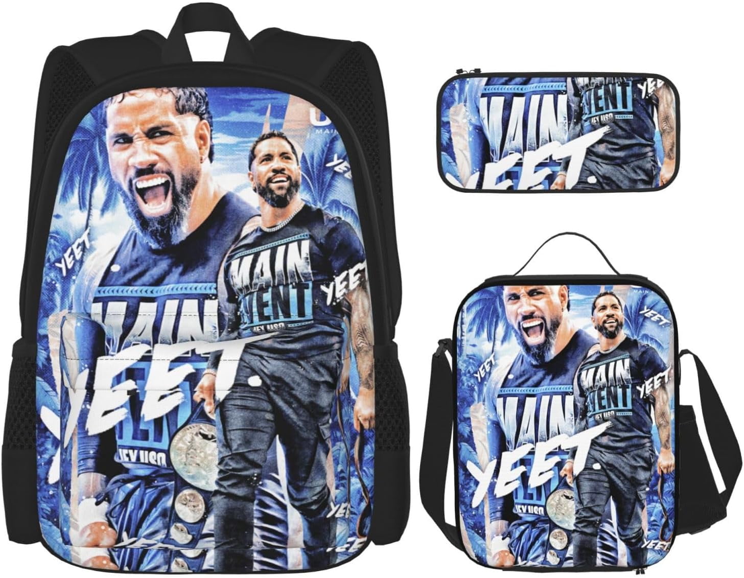 Jey Wrestler USO Unisex Fitness Bag, Backpack for Activities ...