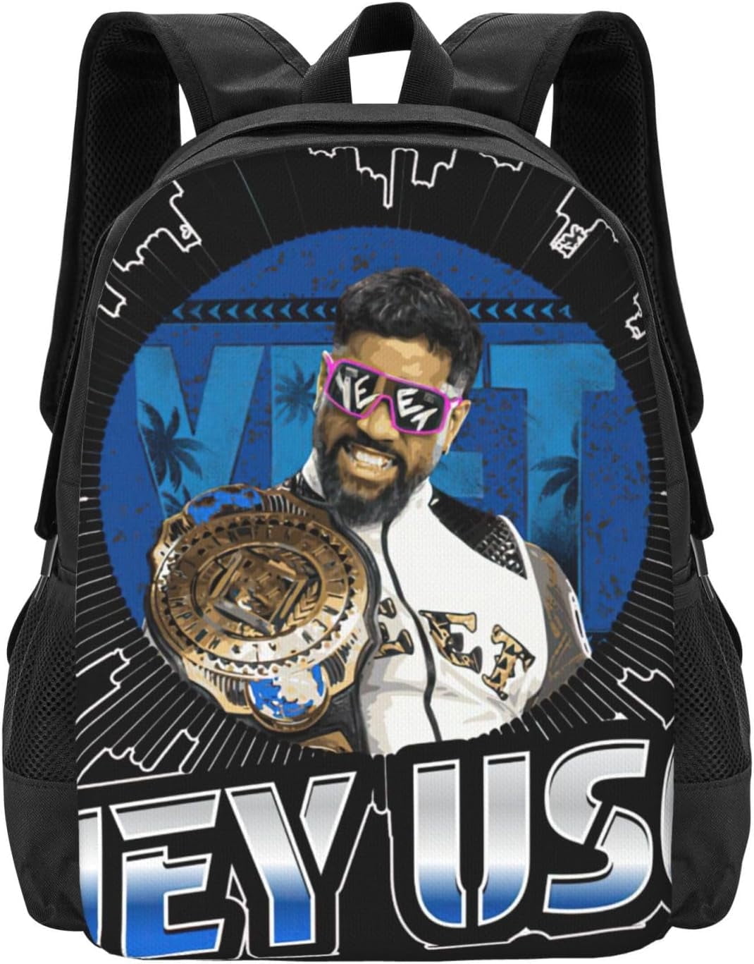 Jey Wrestler USO Unisex Sports Bag, Backpack for Indoor Classic Work ...
