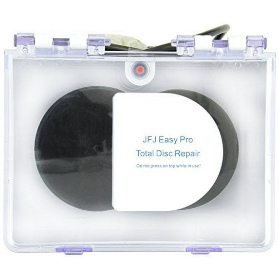 JFJ EasyPro Disc Scratch Repair & CD/DVD Cleaning Kit - Walmart.com