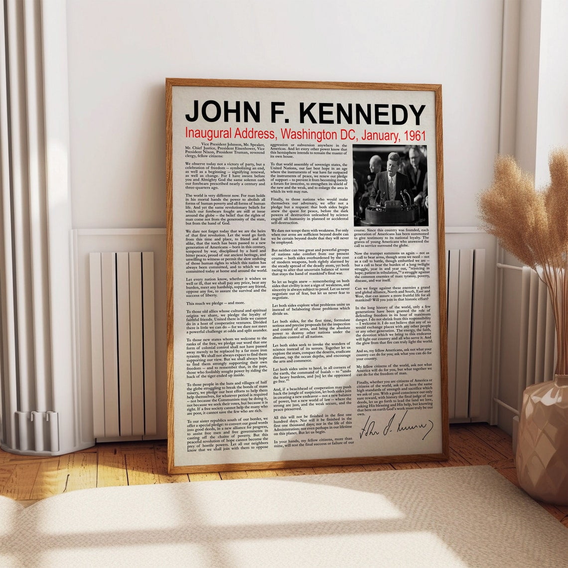 Jfk Quote Jfk Inauguration Speech 1961 Presidential Speech By Jfk ...