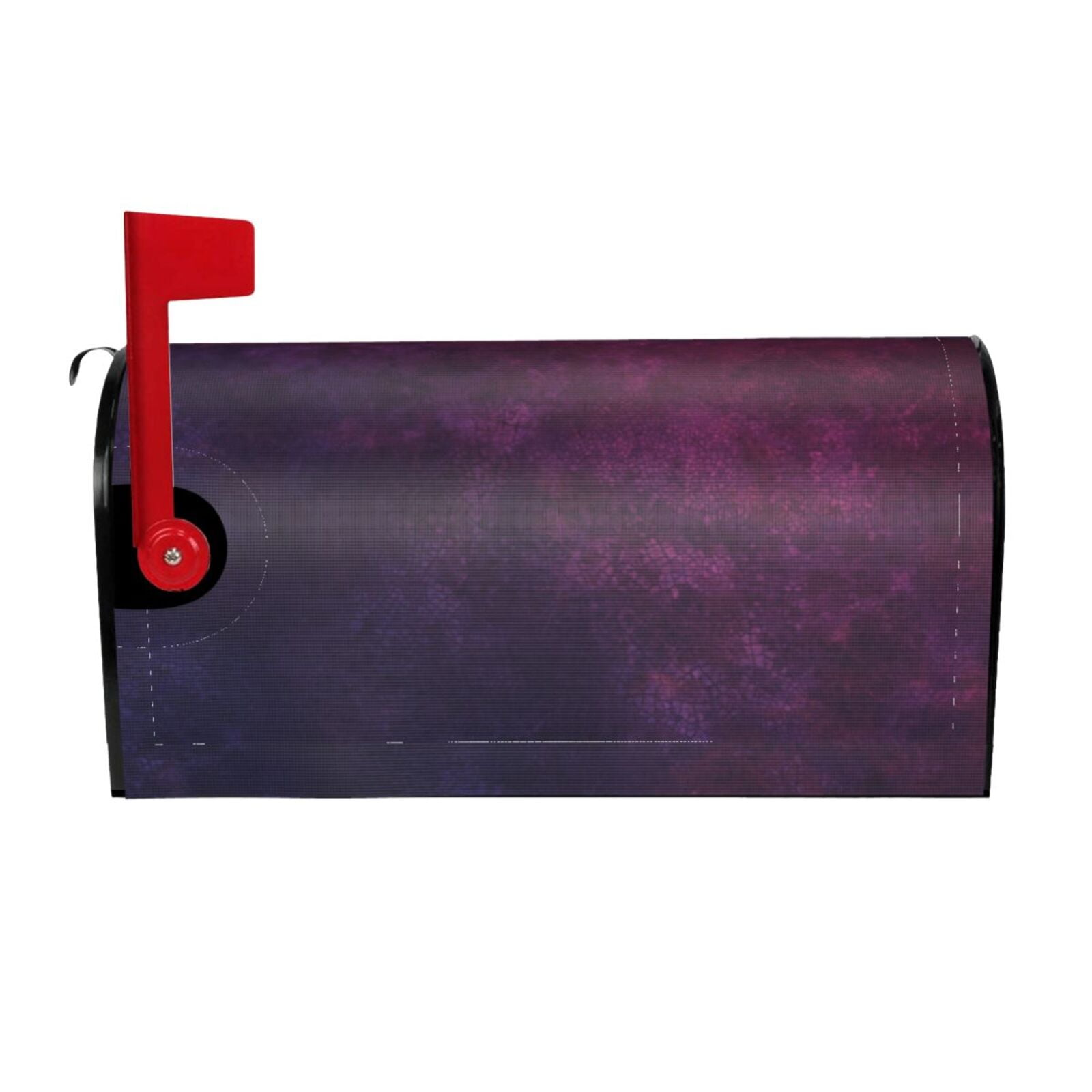 Jgfou Black Dark Blue Purple Mailbox Covers Magnetic 21x18 in Mailbox ...