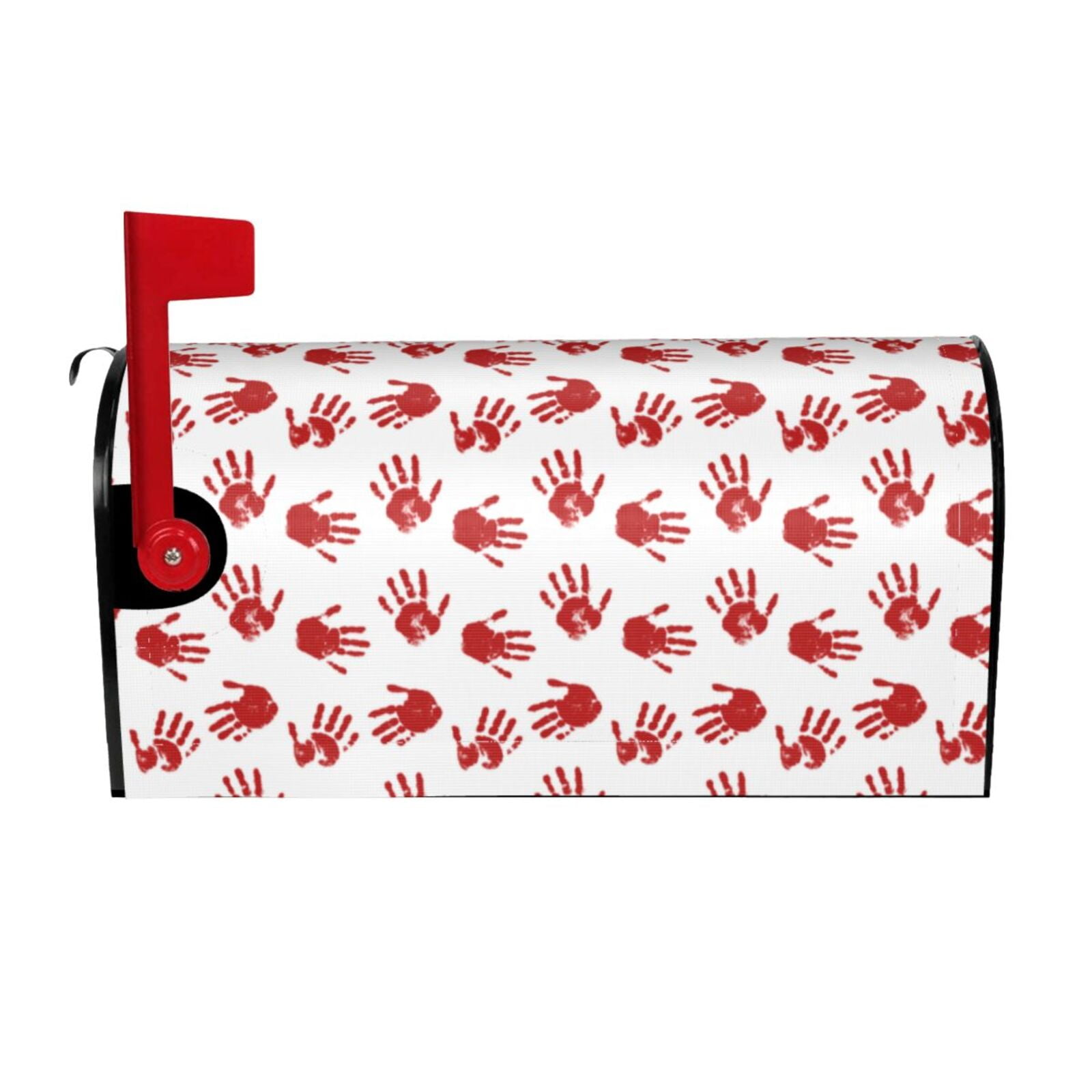 Jgfou Bloody Hand Mailbox Covers Magnetic Mailbox Wraps Post Letter Box ...