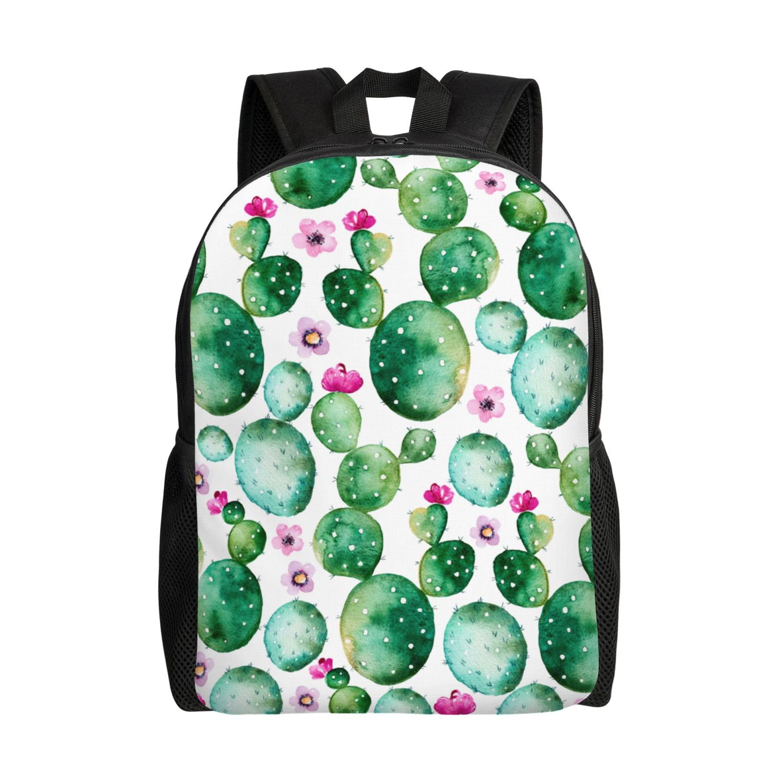 Jgfou Cactus Plants Print Small Travel Laptop Backpack for Women Men ...