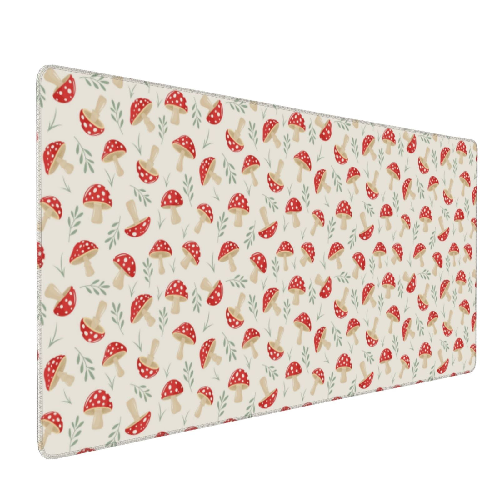 Jgfou Cartoon Flat Mushrooms Print Large 16x35.5in Mouse Pad ...
