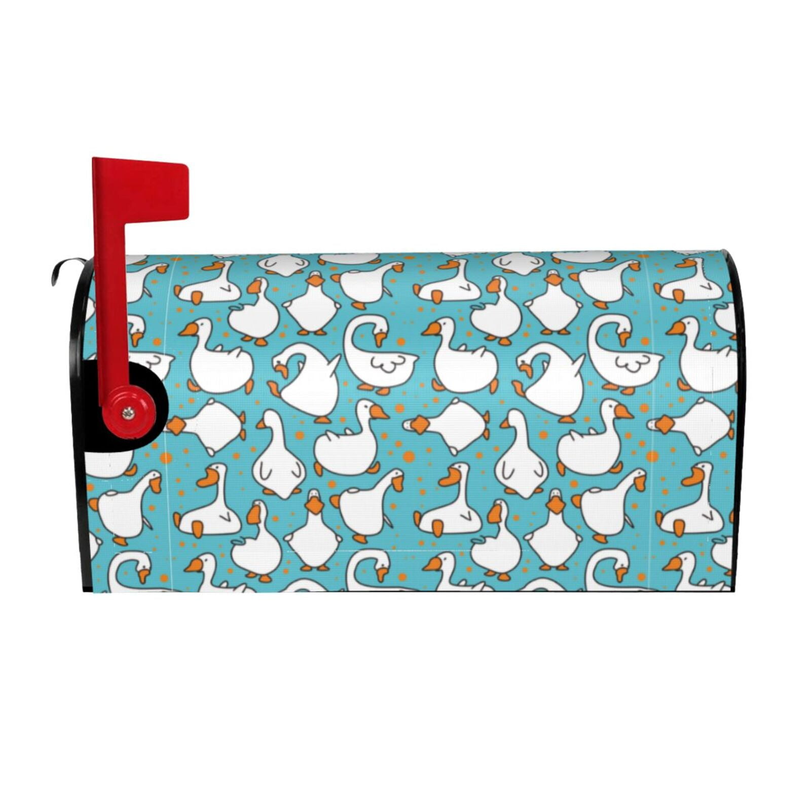 Jgfou Cartoon Funny Goose Mailbox Covers Magnetic Mailbox Wraps Post ...