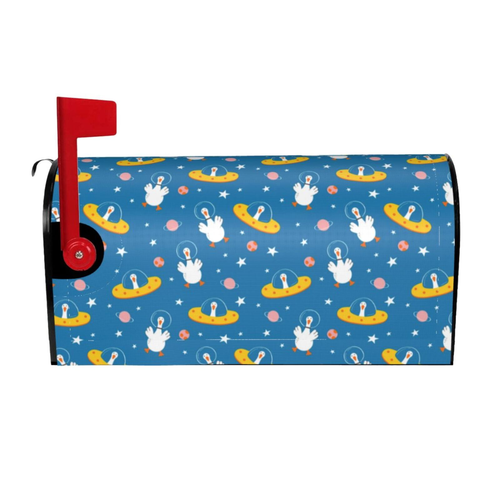 Jgfou Cartoon Goose Mailbox Covers Magnetic 21x18 in Mailbox Wraps Post ...