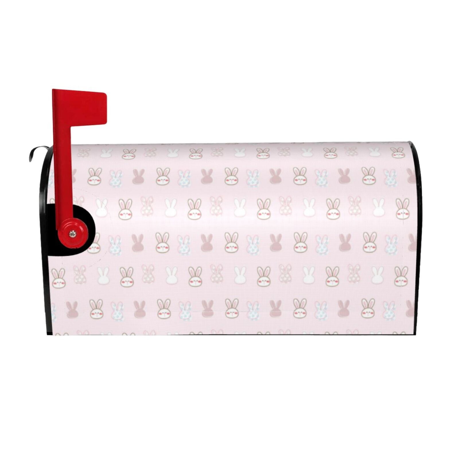 Jgfou Cartoon Rabbit Mailbox Covers Magnetic 21x18 in Mailbox Wraps ...