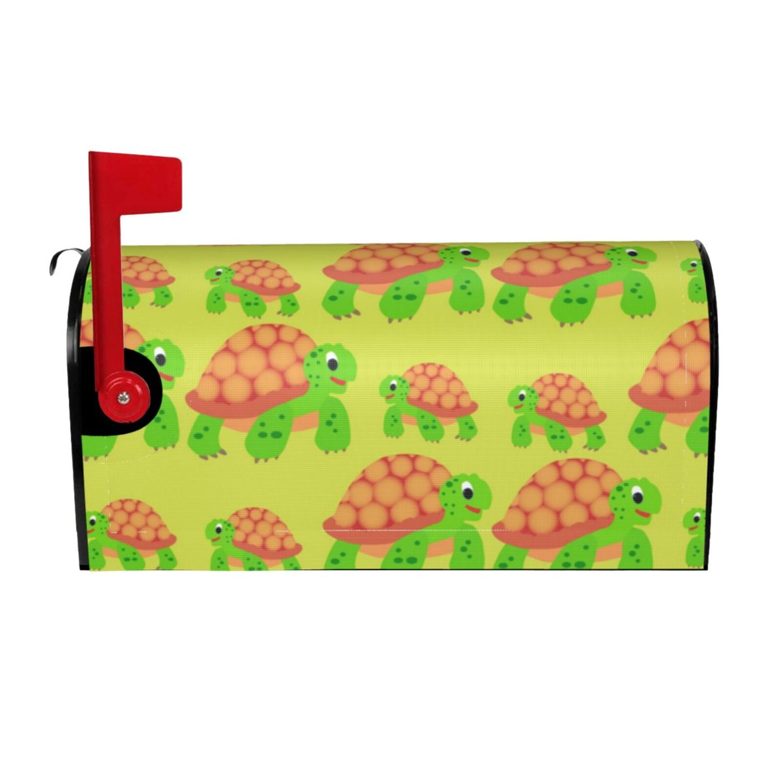 Jgfou Cartoon Turtles 1 Mailbox Covers Magnetic 21x18 in Mailbox Wraps ...