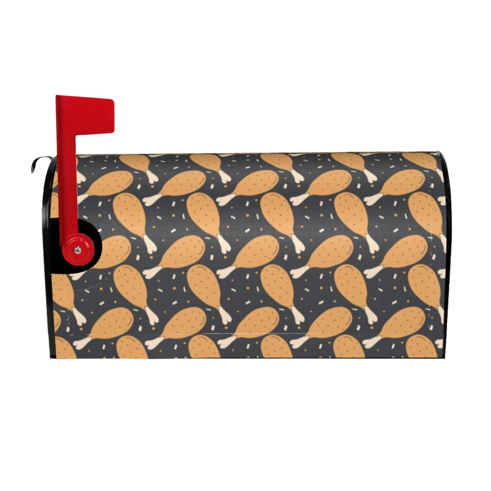Jgfou Chicken Legs Mailbox Covers Magnetic 21x18 in Mailbox Wraps Post ...