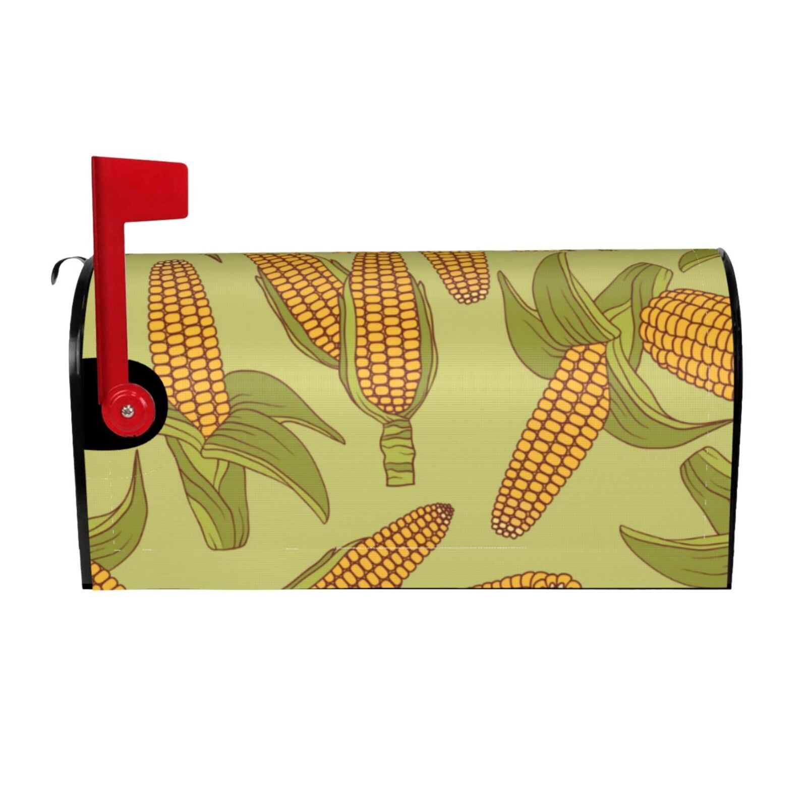Jgfou Corn Mailbox Covers Magnetic 25.5x21 in Mailbox Wraps Post Letter ...