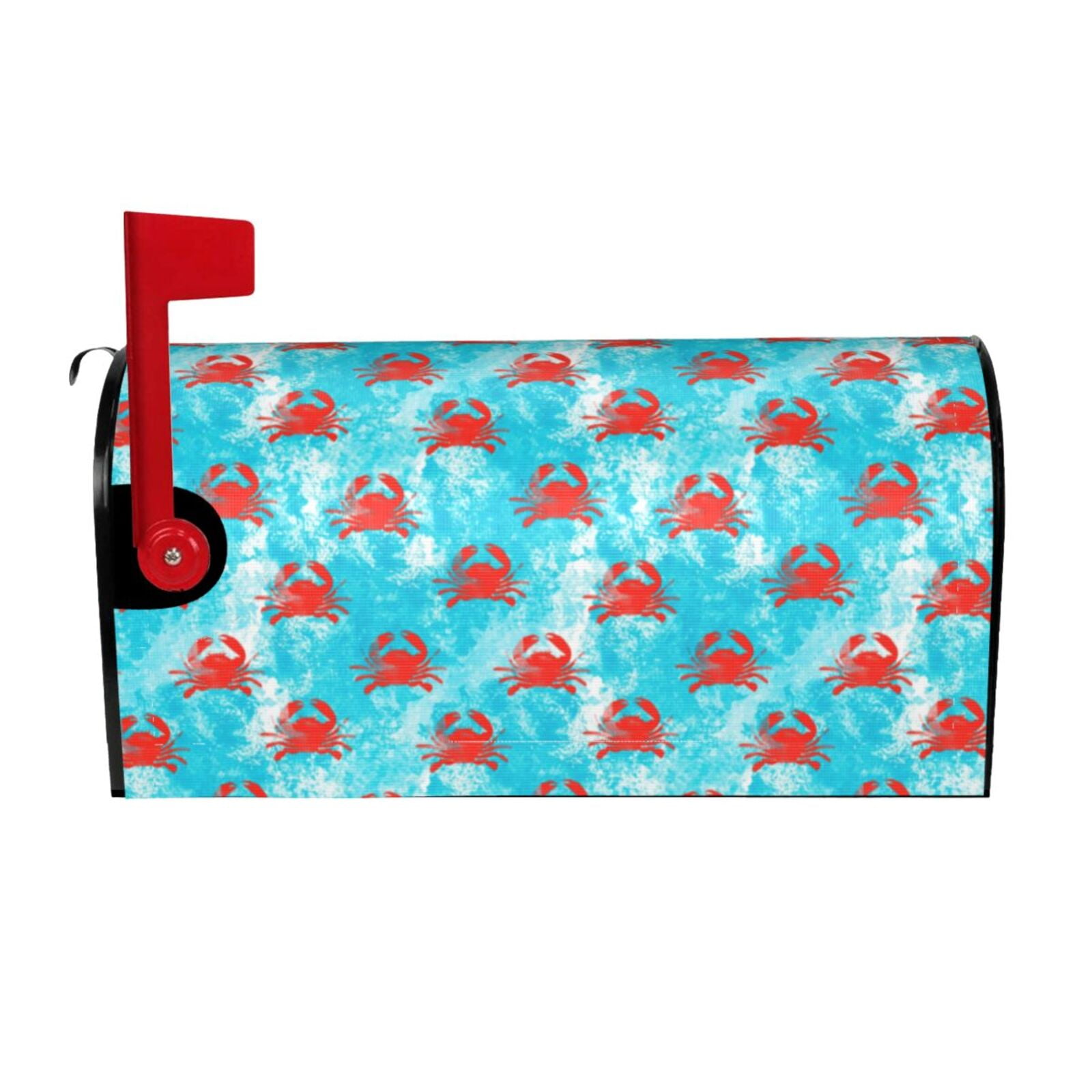 Jgfou Crab Swims In The Ocean Mailbox Covers Magnetic Mailbox Wraps ...