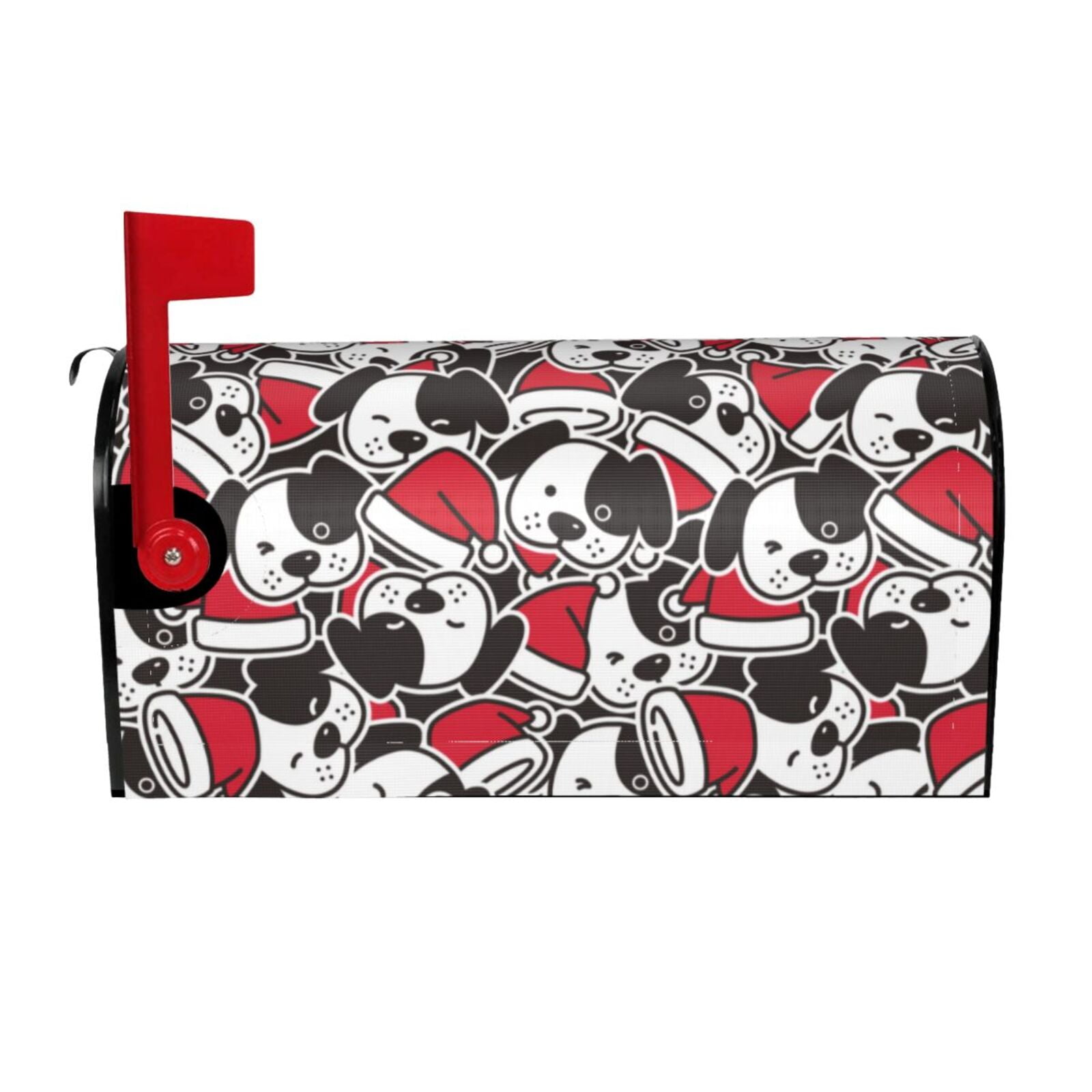 Jgfou Cute Dog Mailbox Covers Magnetic 25.5x21 in Mailbox Wraps Post ...