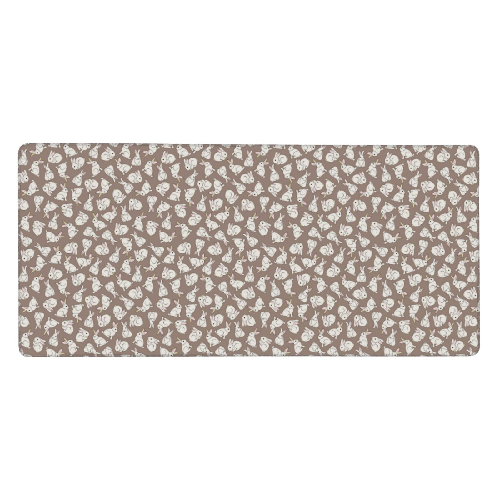 Jgfou Cute Rabbit Pattern 16x35.5in in Large Gaming Mouse Pad with ...