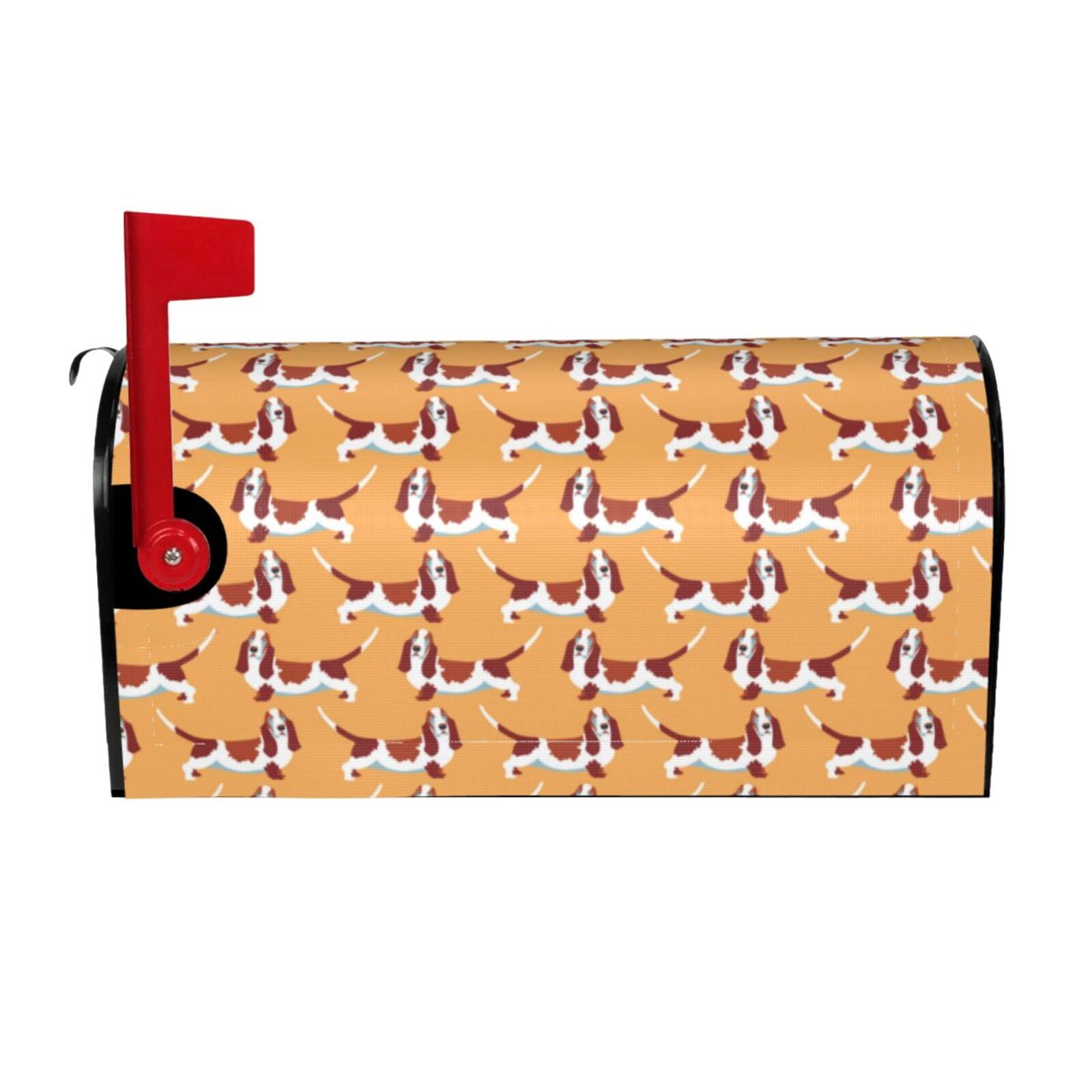 Jgfou Dachshund Dog Puppy Mailbox Covers Magnetic 25.5x21 in Mailbox ...