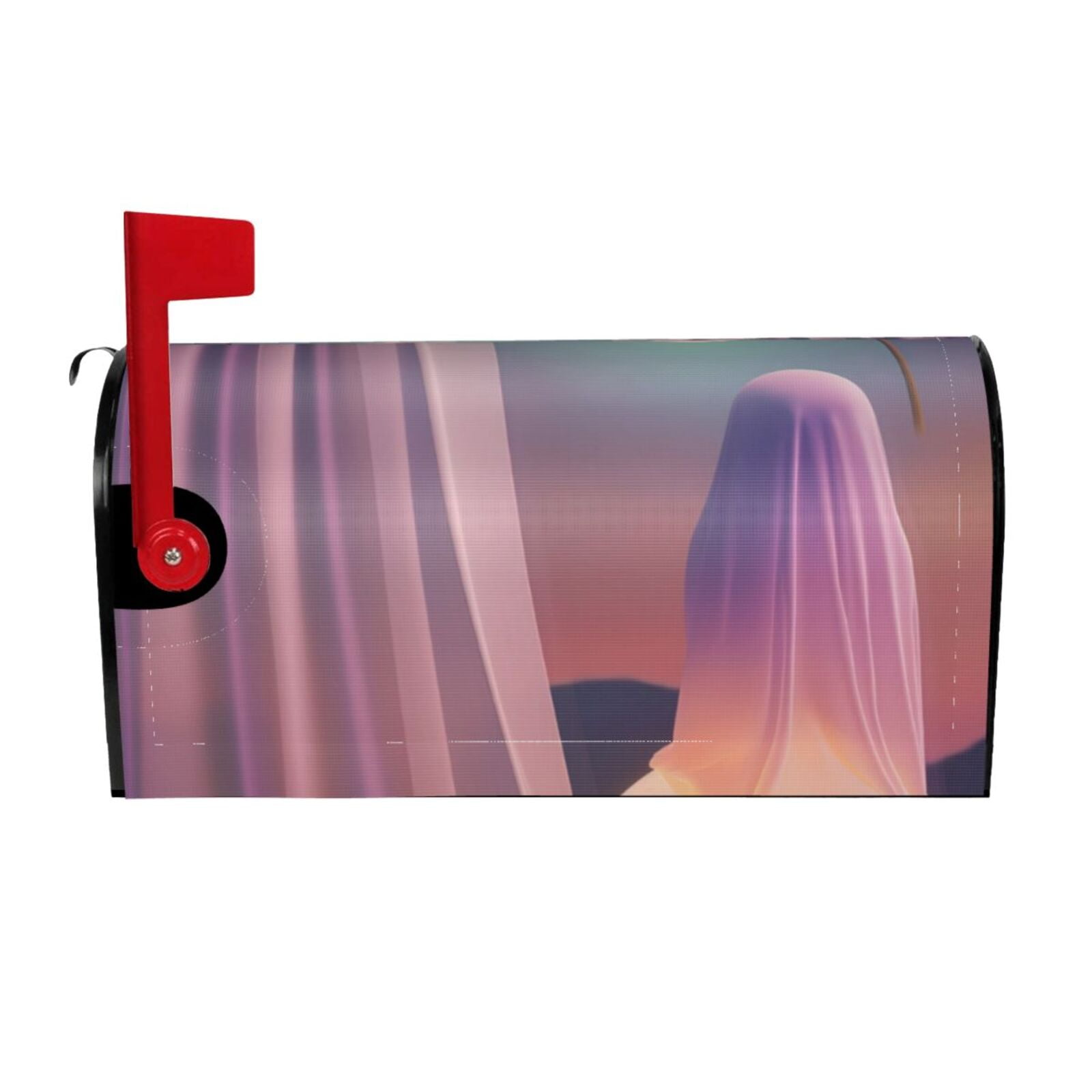 Jgfou Dreamy Moonlit Window Mailbox Covers Magnetic 21x18 in Mailbox ...