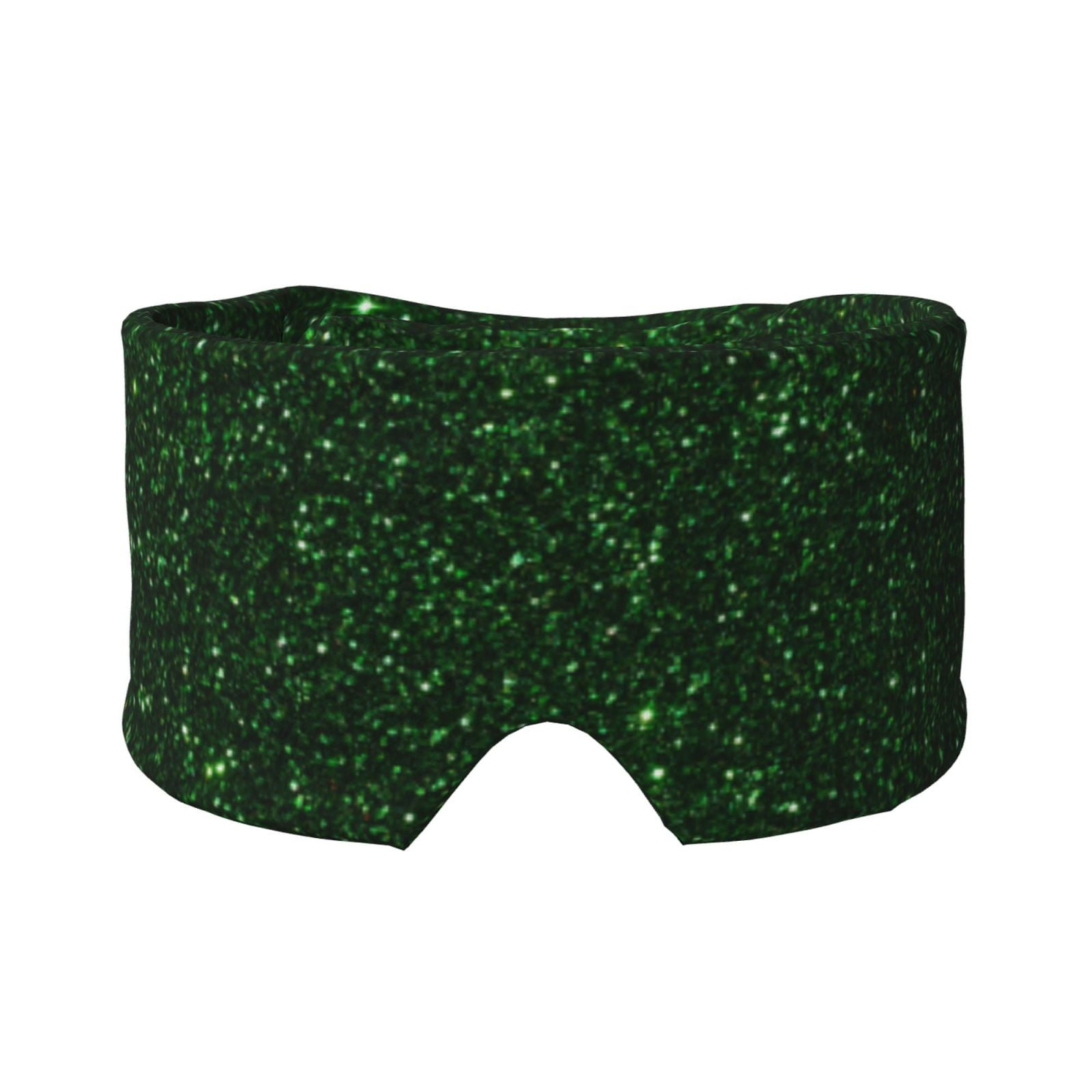 Jgfou Emerald Green Sparkling Print Sleep Mask for Men Women,Sleep Eye ...
