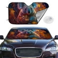 Jgfou Forest Koala Windshield Sun Shades Car Sun Shade For Front Window