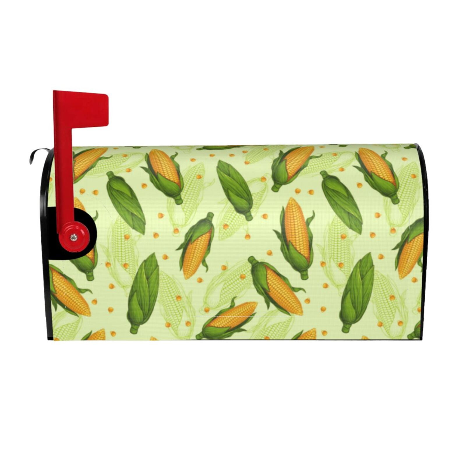 Jgfou Fresh Corn Mailbox Covers Magnetic Mailbox Wraps Post Letter Box ...