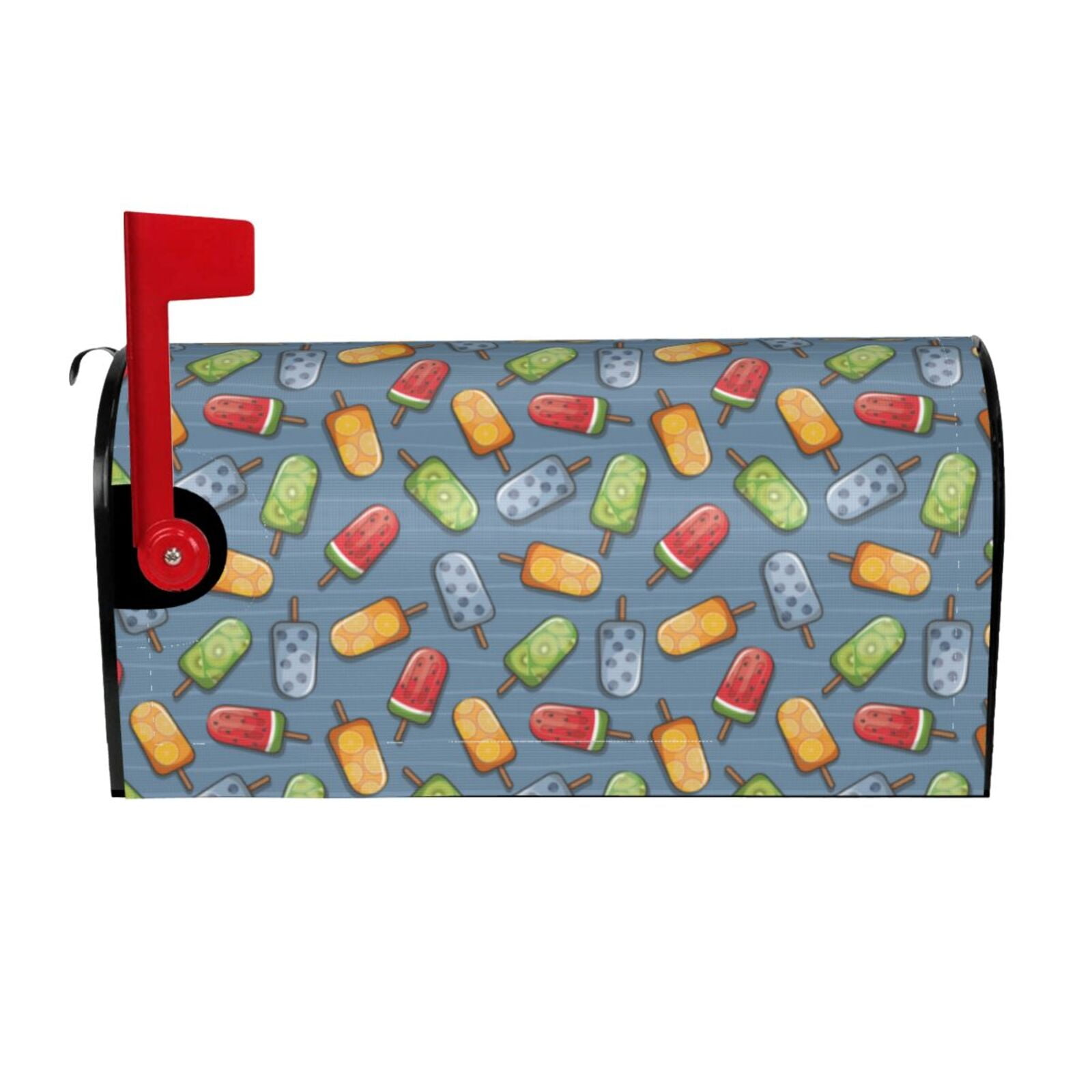 Jgfou Fruit Ice Cream Mailbox Covers Magnetic 21x18 in Mailbox Wraps ...