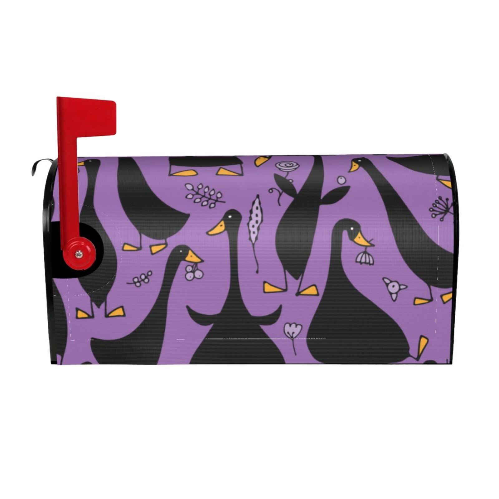 Jgfou Funny Goose Mailbox Covers Magnetic 25.5x21 in Mailbox Wraps Post ...