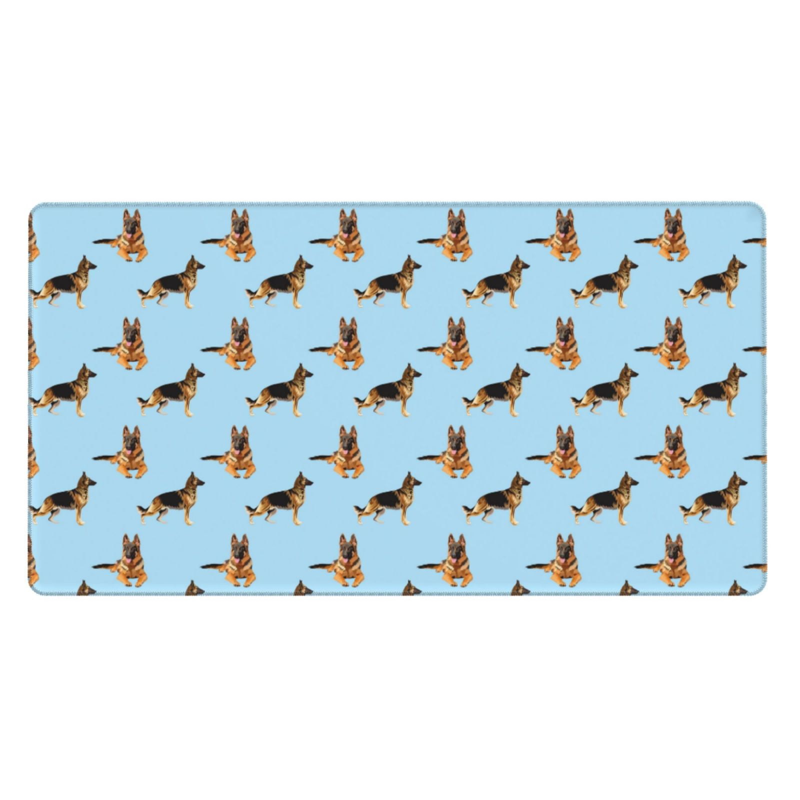 Jgfou German Shepherd Dog Style Large Gaming Mouse Pad Desk Mat Long ...