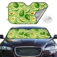 Jgfou Green Avocado Windshield Sun Shades Car Sun Shade For Front