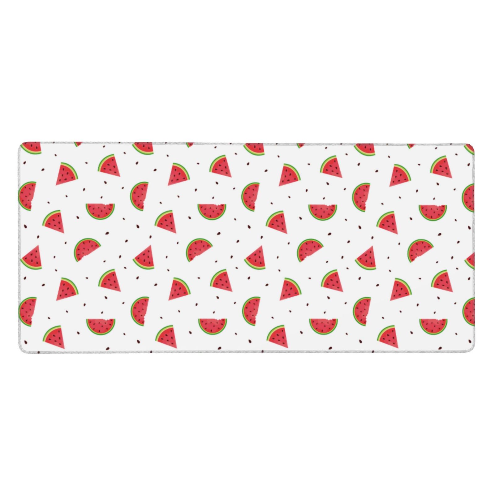 Jgfou Hand Drawn Watermelon Pattern 16x35.5in in Large Gaming Mouse Pad ...