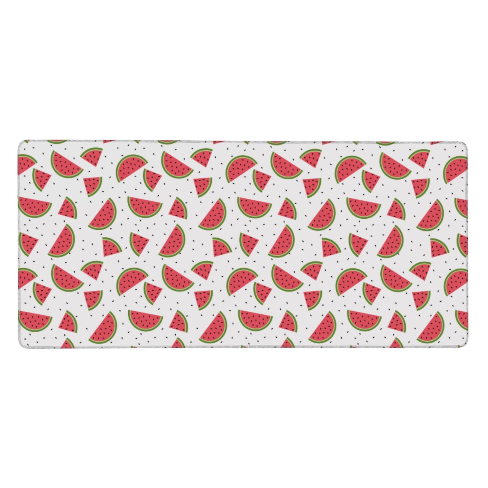 Jgfou Hand Drawn Watermelon Pattern 16x35.5in in Large Gaming Mouse Pad ...