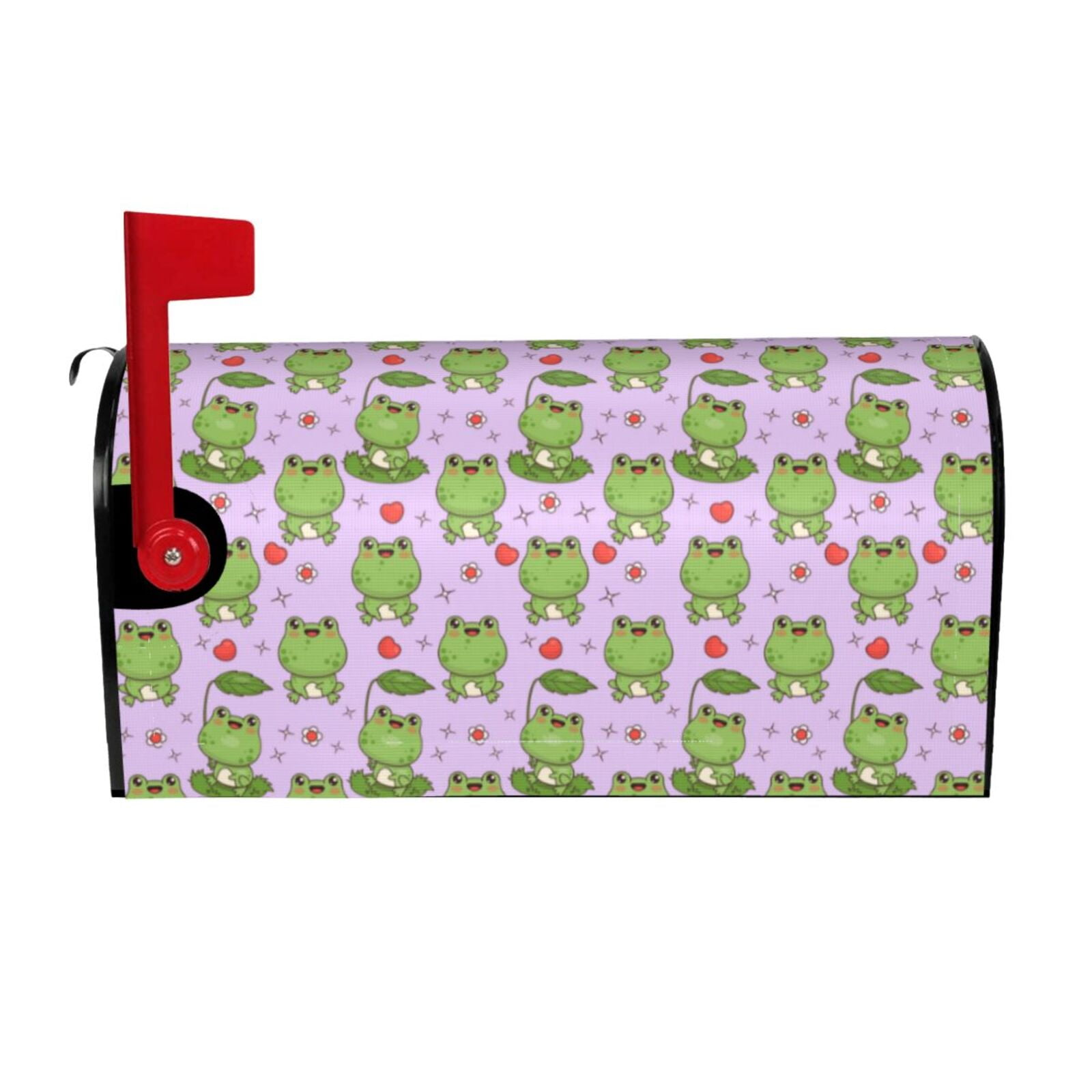 Jgfou Happy Frogs1 Mailbox Covers Magnetic Mailbox Wraps Post Letter ...