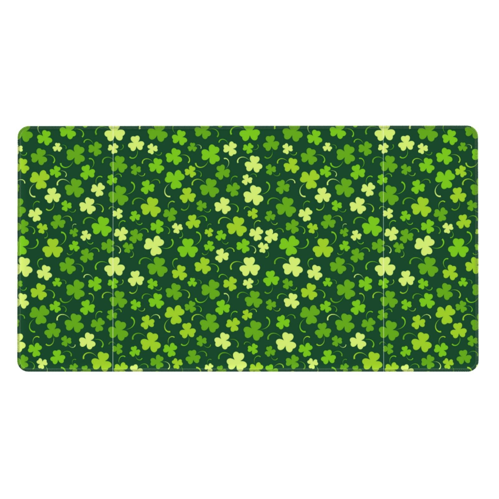 Jgfou Happy St. Patrick's day Style Large Gaming Mouse Pad Desk Mat ...