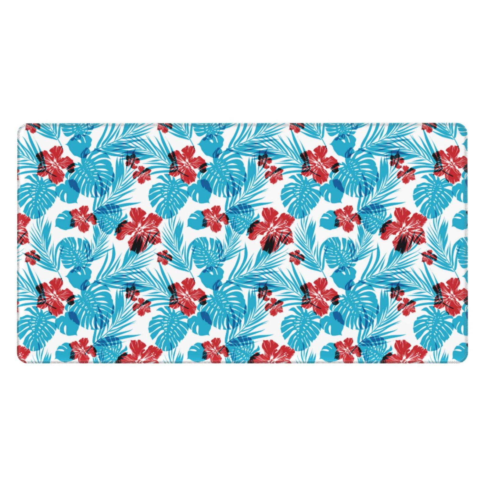 Jgfou Hawaiian Style Style Large Gaming Mouse Pad Desk Mat Long Non ...