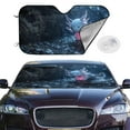 Jgfou Heart Axolotl Windshield Sun Shades Car Sun Shade For Front