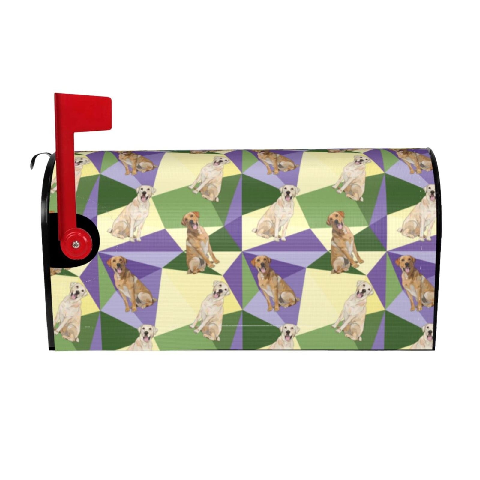 Jgfou Labrador Retriever Dog Mailbox Covers Magnetic 25.5x21 in Mailbox ...