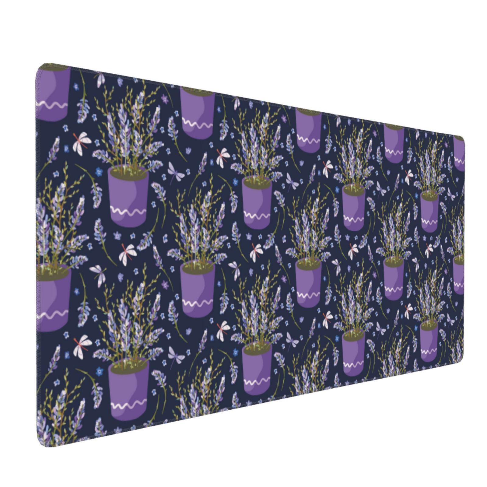 Jgfou Lavender Flowers Print Large 16x35.5in Mouse Pad, Professional ...
