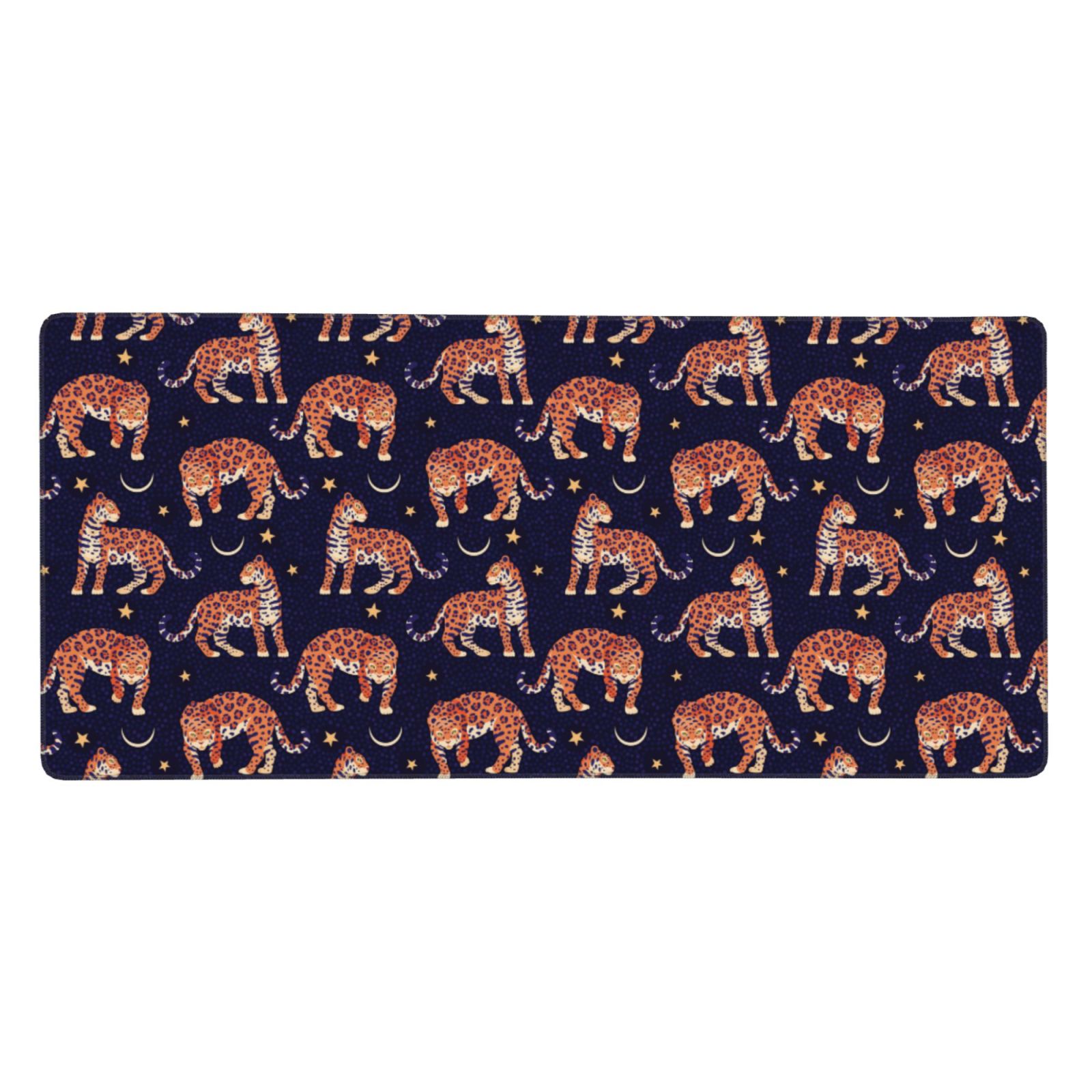 Jgfou Leopard Print Pattern 16x35.5in in Large Gaming Mouse Pad with ...