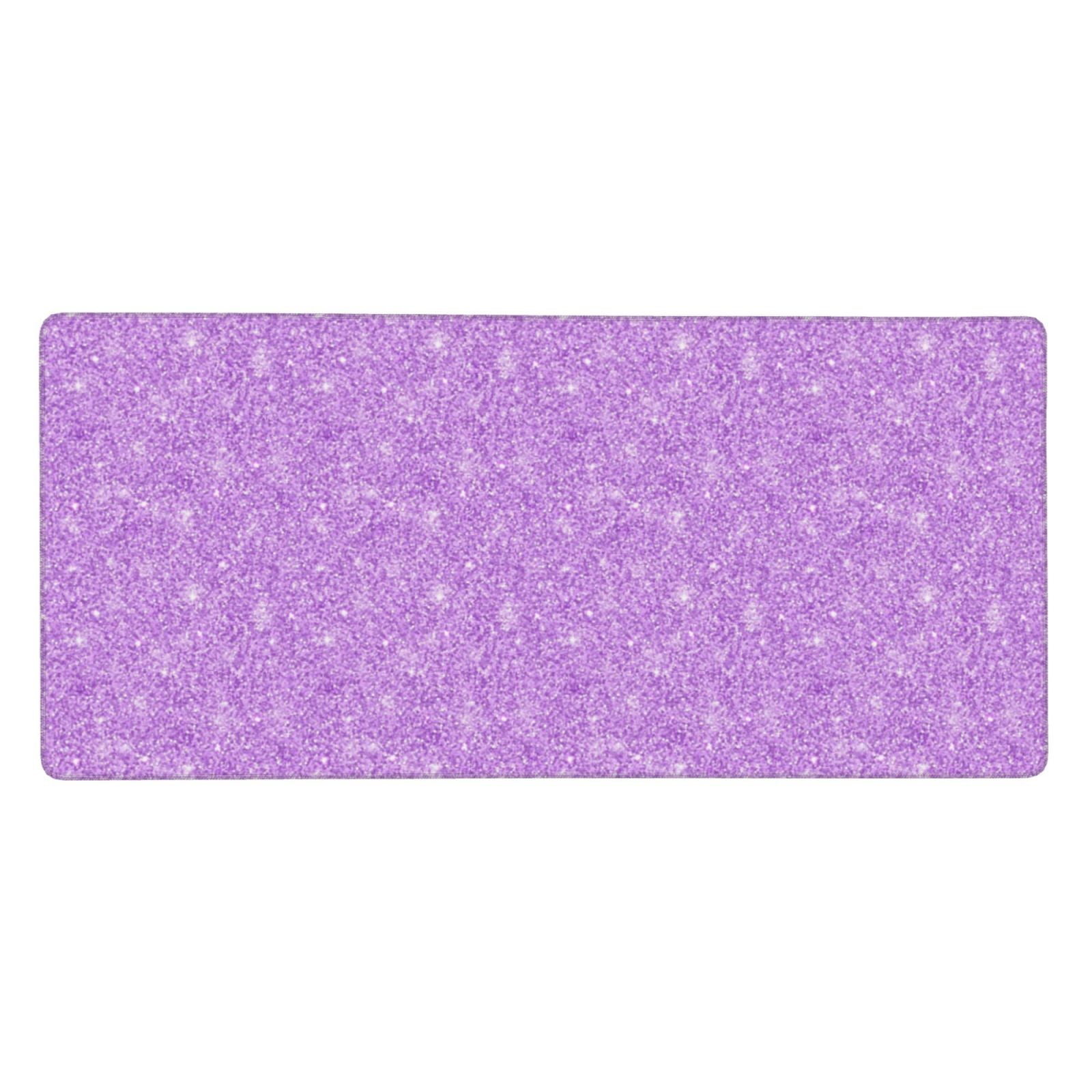 Jgfou Lilac Glittering Pattern 16x35.5in in Large Gaming Mouse Pad with ...