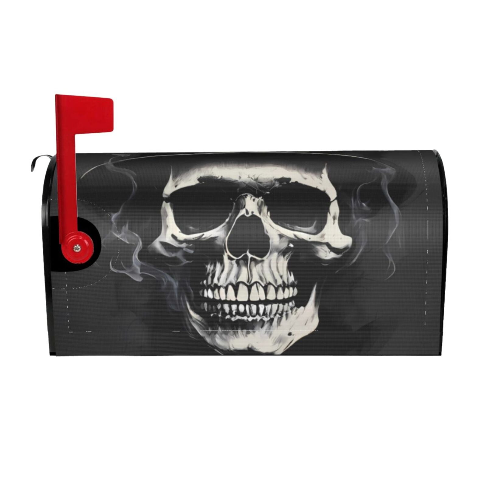 Jgfou Magician Hat Skull Mailbox Covers Magnetic 21x18 in Mailbox Wraps ...