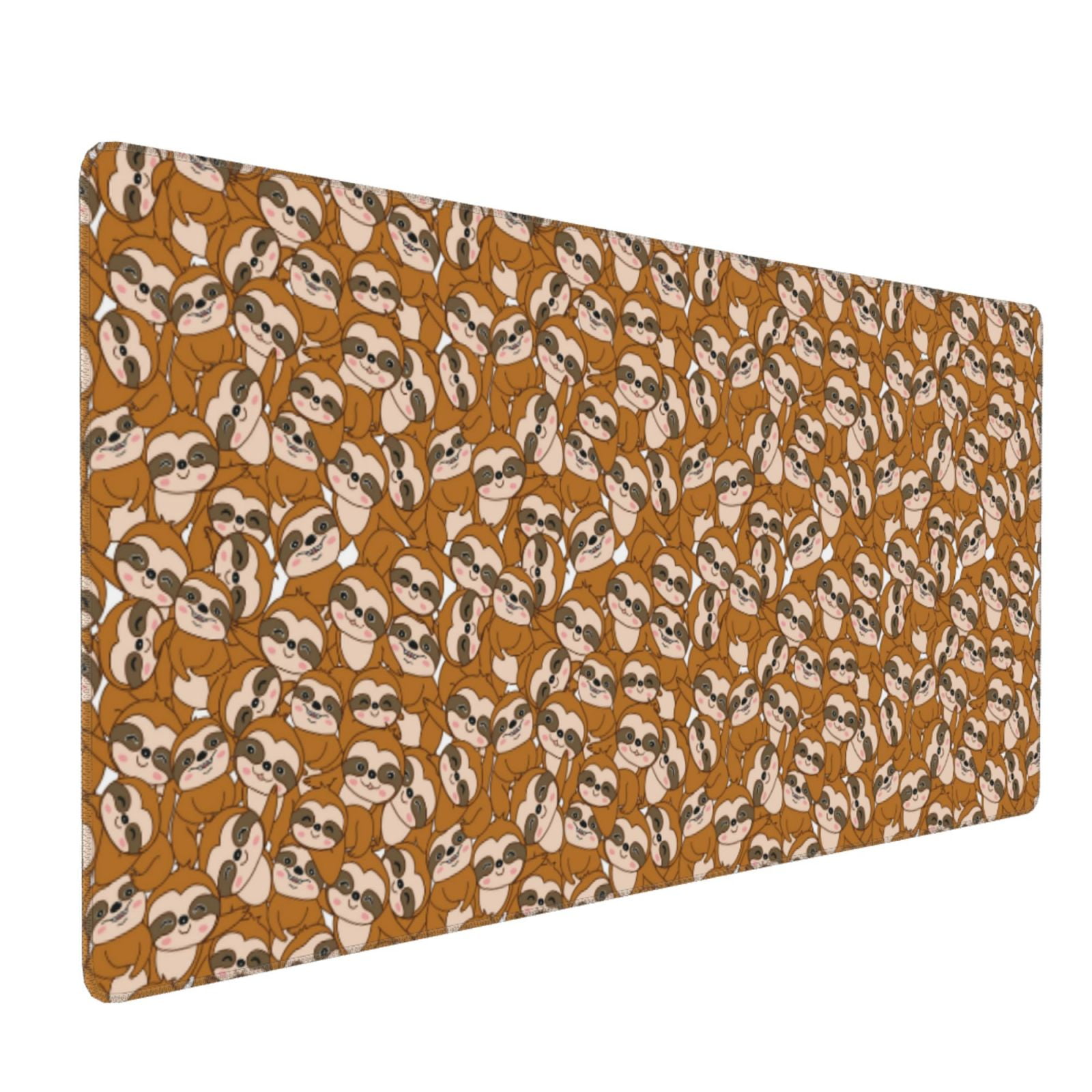 Jgfou Monkey Sloth Print Large 16x35.5in Mouse Pad, Professional Non ...