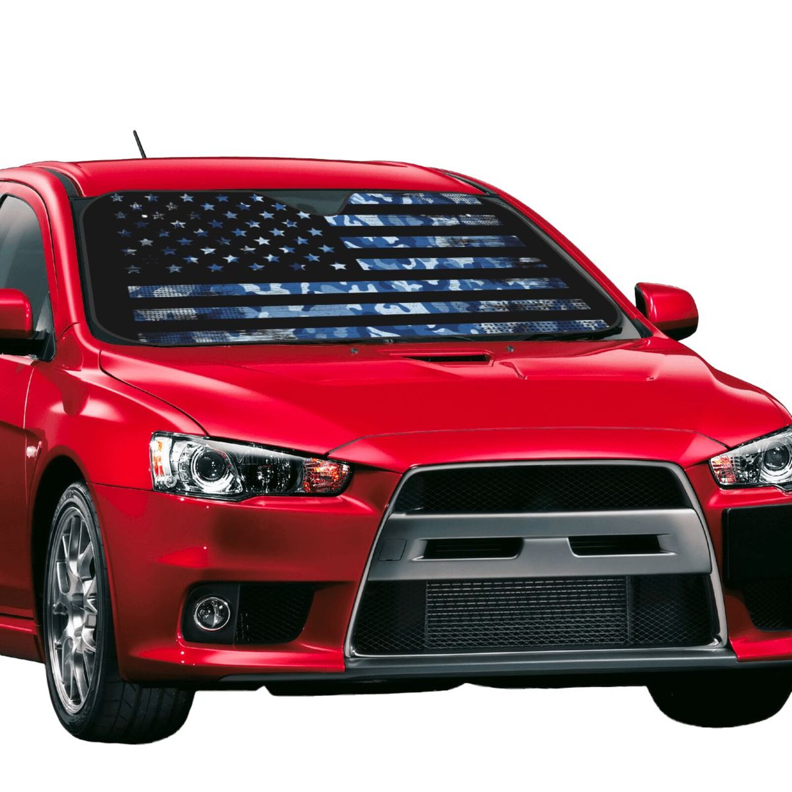 Jgfou Navy Camouflage American Flag Pattern Windshield Sun Shade,Car ...