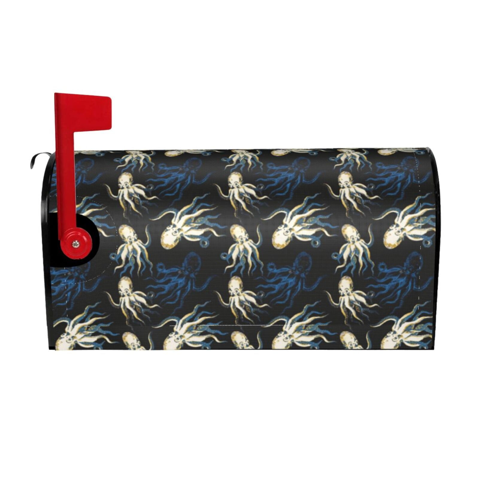 Jgfou Octopus 1 Mailbox Covers Magnetic Mailbox Wraps Post Letter Box ...