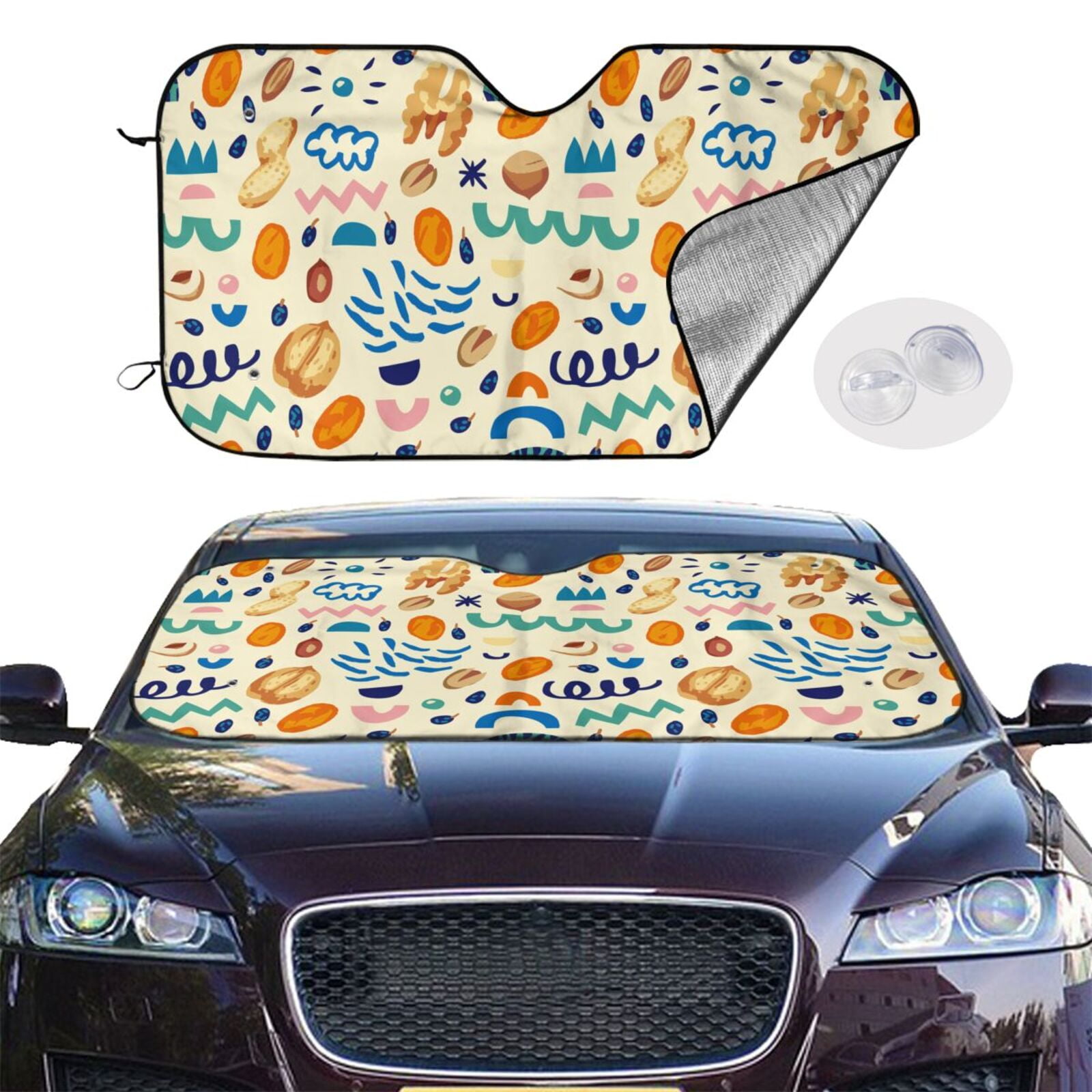 Jgfou Peanuts 8 Windshield Sun Shades,Car Sun Shade for Front Window ...