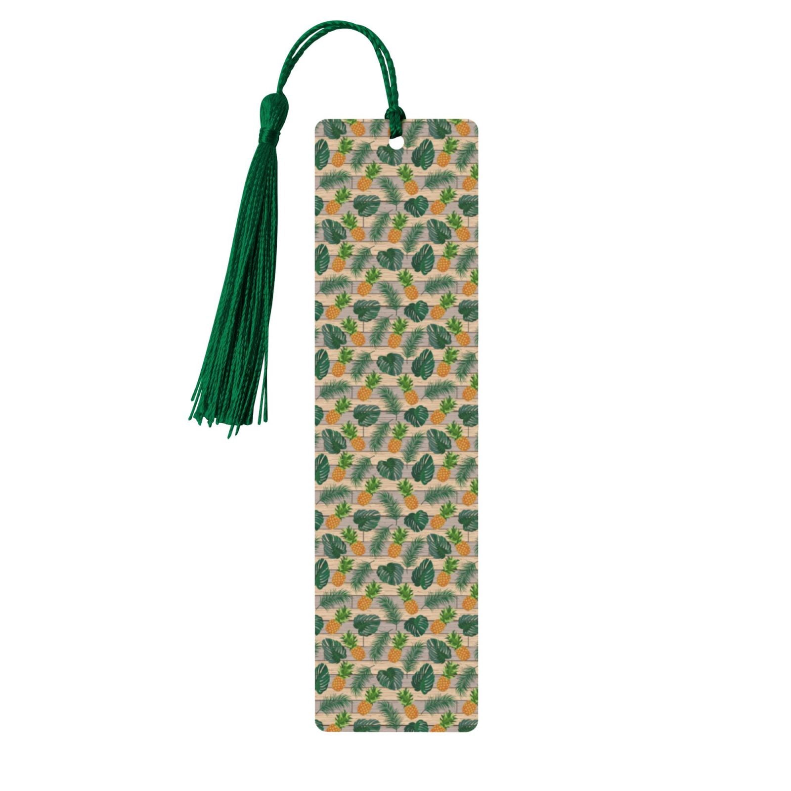 Jgfou Pineapples Palm Leaves Metal Bookmark Gift for Women Men Friends ...