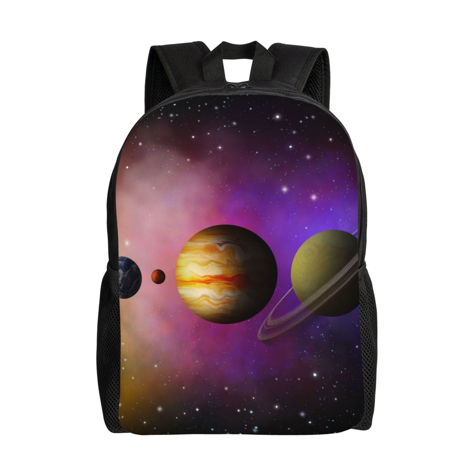 Jgfou Planets And Stars Print Small Travel Laptop Backpack for Women ...