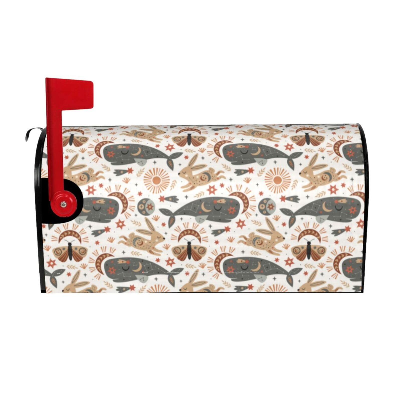 Jgfou Ramadan Whale Mailbox Covers Magnetic Mailbox Wraps Post Letter ...