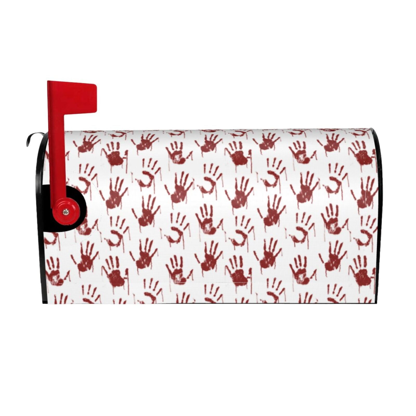 Jgfou Red Bloody Scary Hands2 Mailbox Covers Magnetic 21x18 in Mailbox ...
